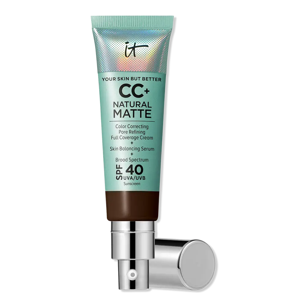 IT Cosmetics CC+ Cream Natural Matte Foundation SPF 40 (Ingredients