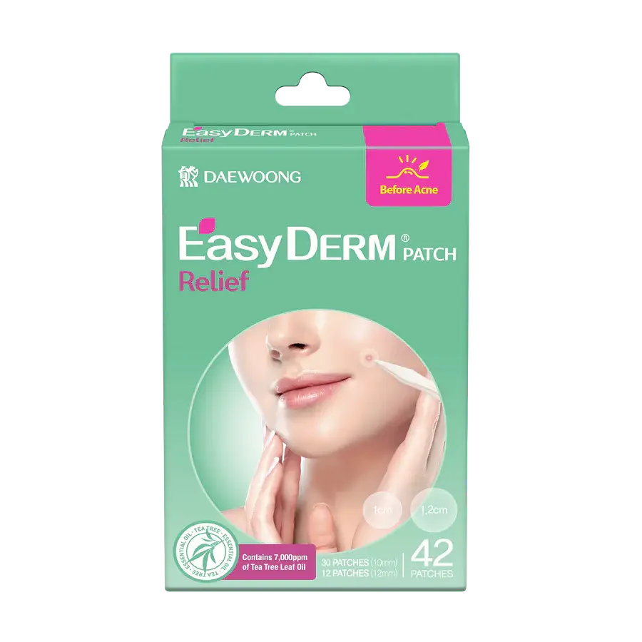 Easy Derm Relief Invisible Patch (Ingredients Explained)
