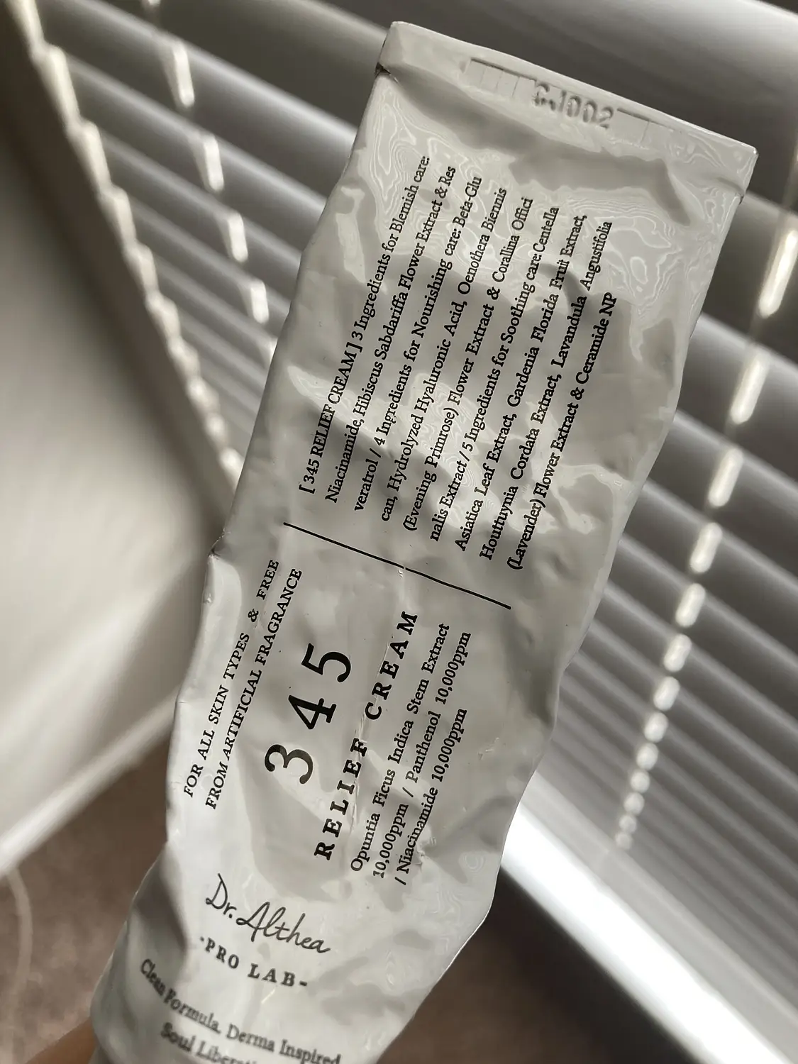 Dr. Althea 345 Relief Cream VS SKIN1004 Tea-Trica B5 Cream