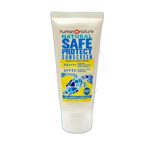 Human Nature Safe Protect Sunscreen SPF 30 (Ingredients Explained)
