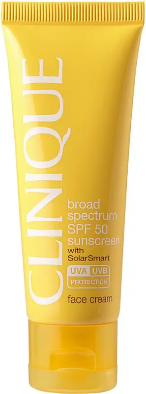 Clinique Broad Spectrum SPF 50 Sunscreen Face Cream (Ingredients