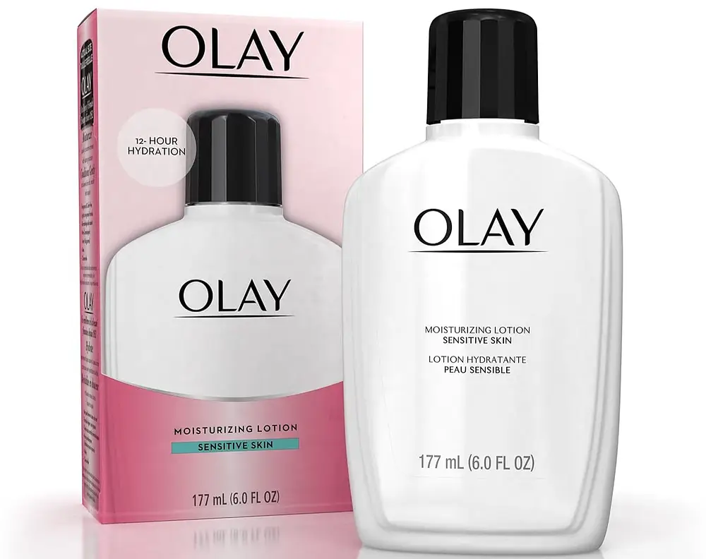 Olay Moisturizing Lotion For Sensitive Skin (Ingredients Explained)