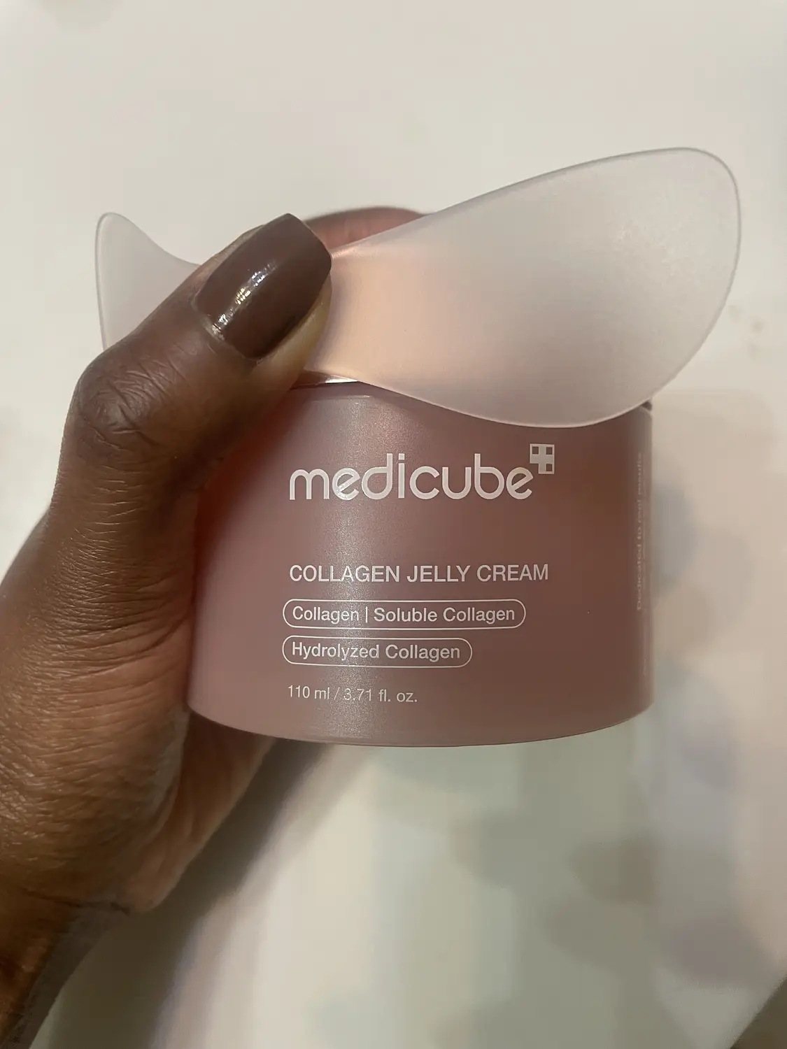 MediCube PDRN Pink Collagen Capsule Cream VS Collagen Jelly Cream