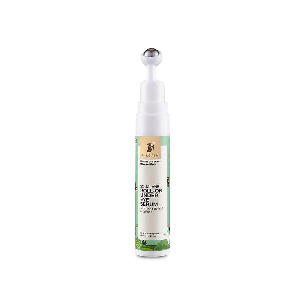 Pilgrim Squalane Roll-On Under Eye Serum (Ingredients Explained)