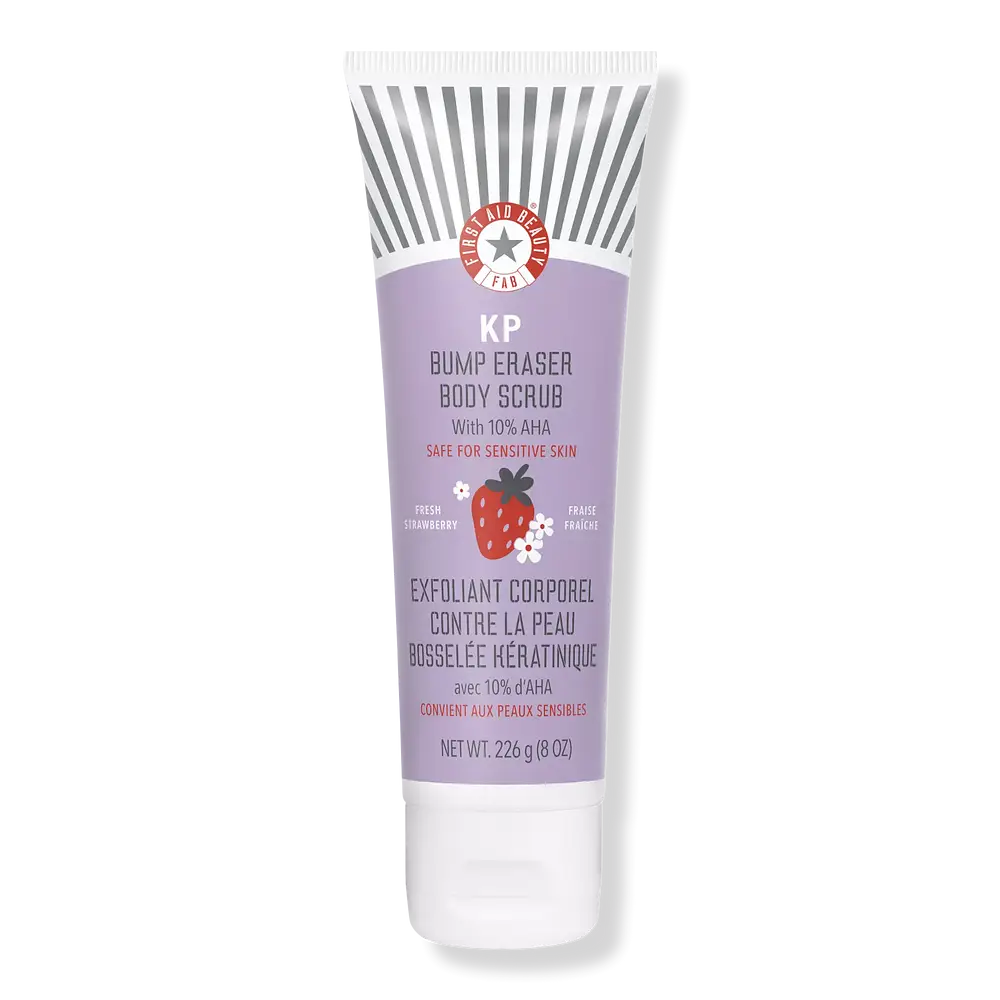 First Aid Beauty KP Bump Eraser Body Scrub with 10% AHA - Fresh