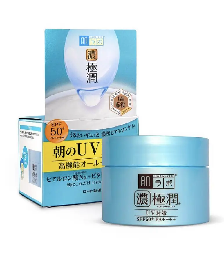 Hada Labo UV White Gel Moisturizer SPF 50+ PA++++ (Ingredients