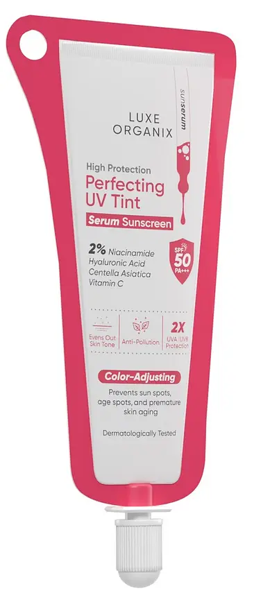 Luxe Organix High Protection Perfecting UV Tint Serum Sunscreen SPF 50