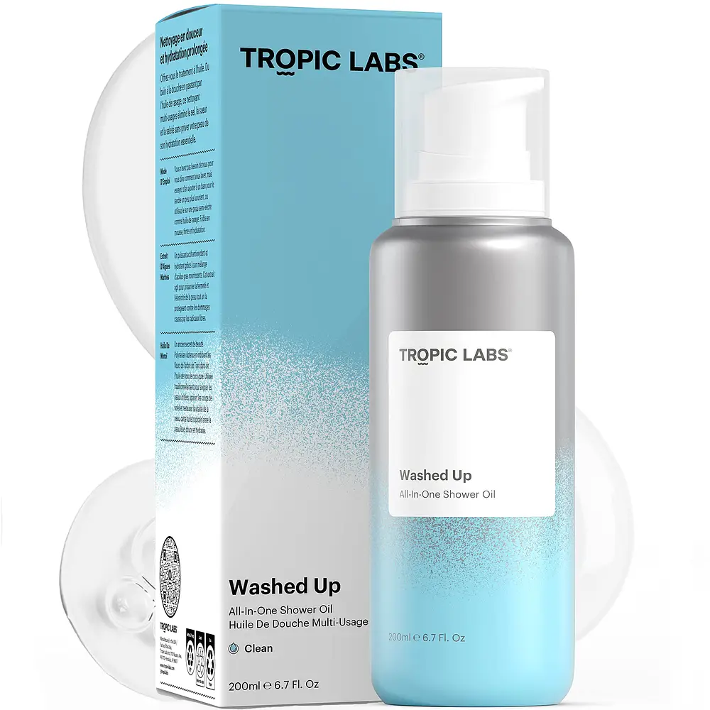 Tropic Labs Washed Up All-In-One Shower Oil (Ingredients Explained) Tropic Labs Washed Up All-In-One Shower Oil (Ingredients Explained)