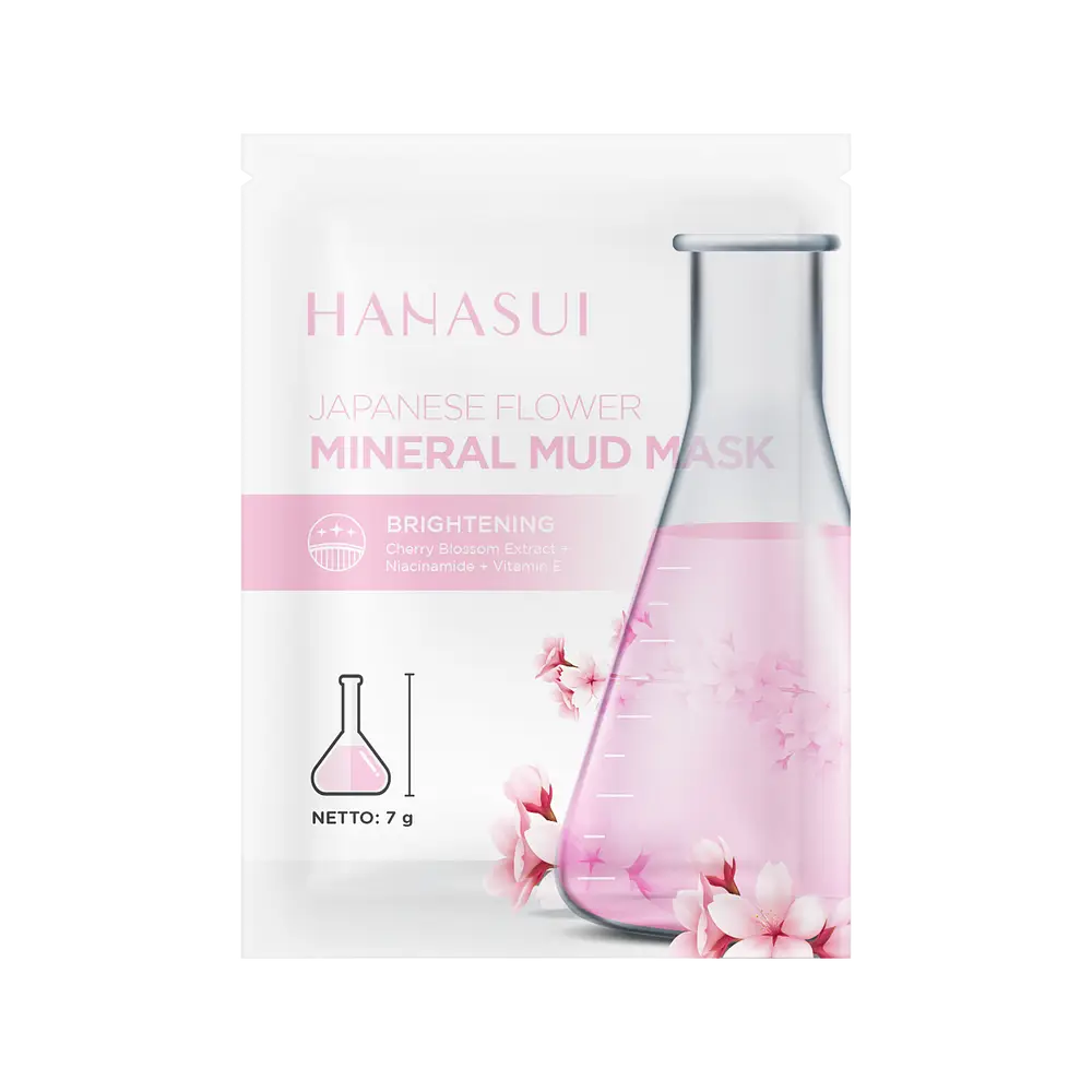 Hanasui Mineral Mud Mask Japanese Flower (Ingredients Explained)