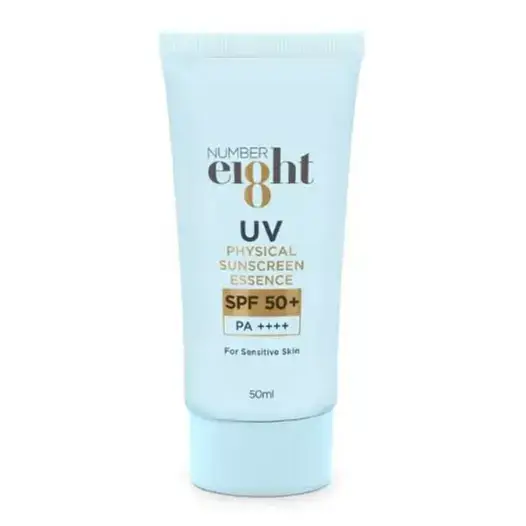 Number eI8ht UV Physical Suncreen Lotion SPF 50+ PA++++ (Ingredients
