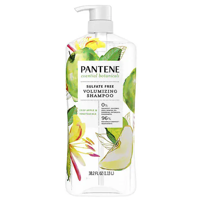 Pantene Essential Botanicals Apple & Honeysuckle Shampoo (Ingredients