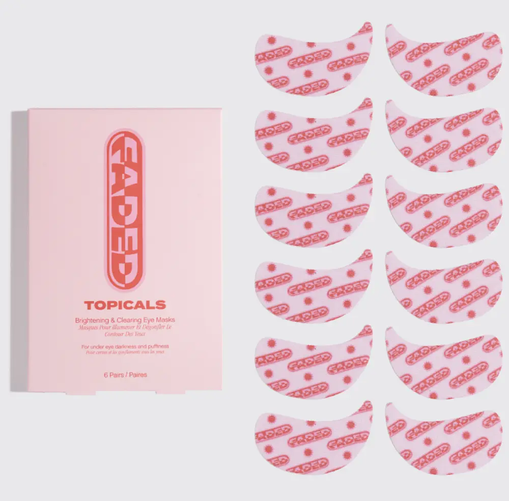 Topicals Faded Under Eye Masks (Ingredients Explained)