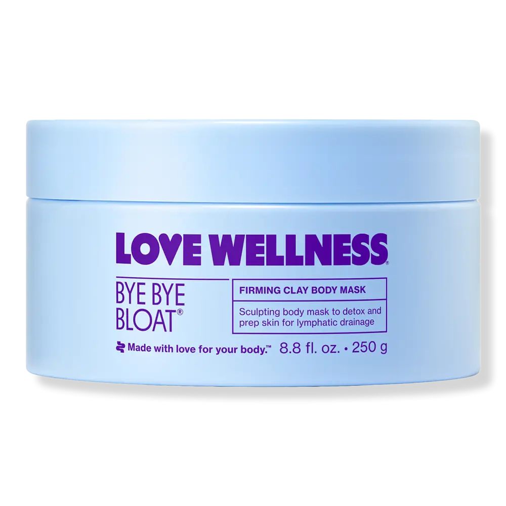 Love Wellness Bye Bye Bloat Firming Clay Body Mask (Ingredients