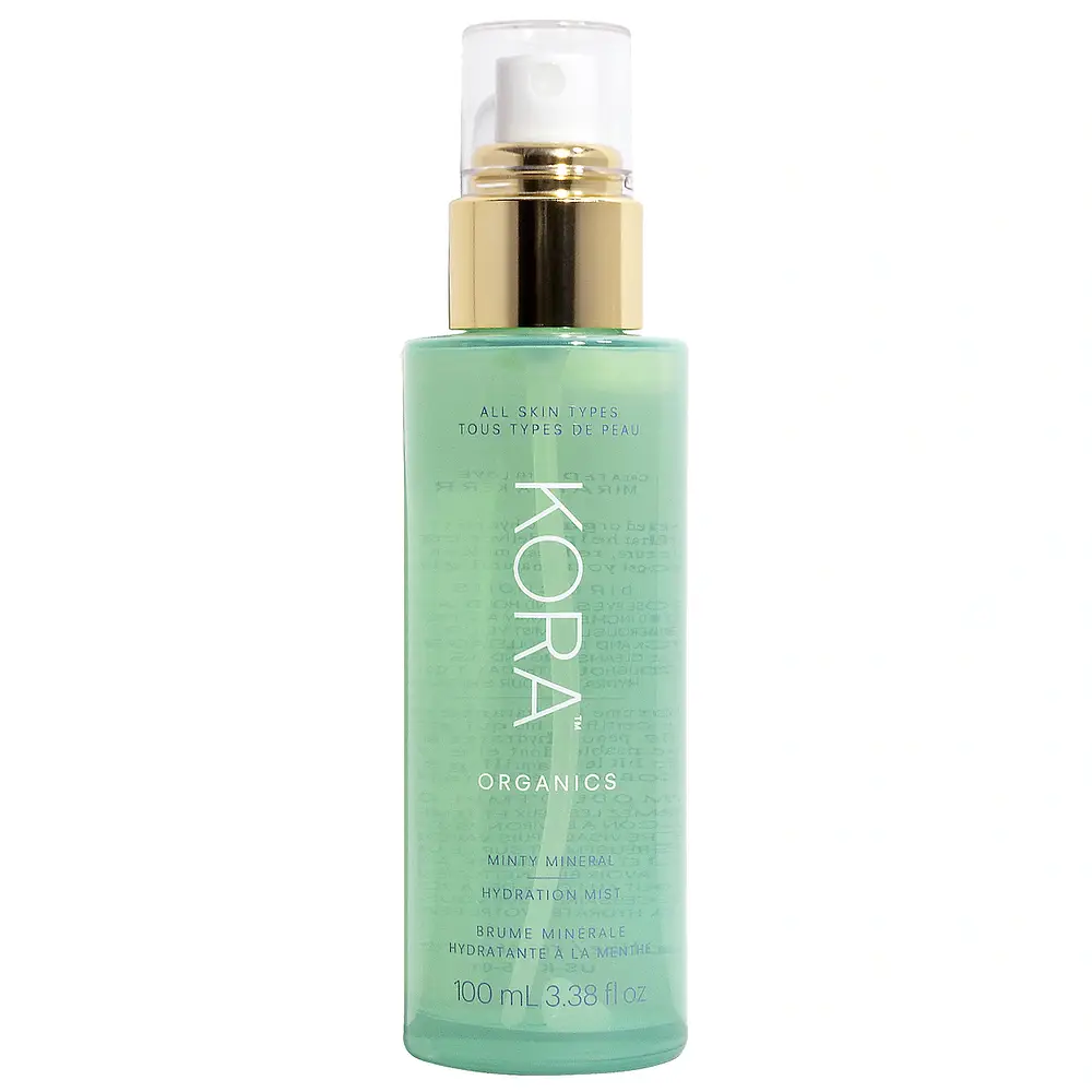 KORA Organics Minty Mineral Hydration Face Mist with Aloe Vera