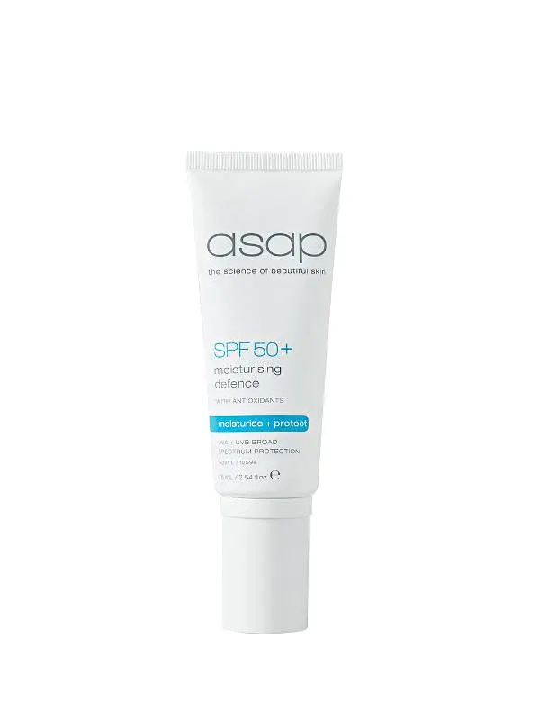 Asap Moisturising Defence SPF 50+ (Ingredients Explained)
