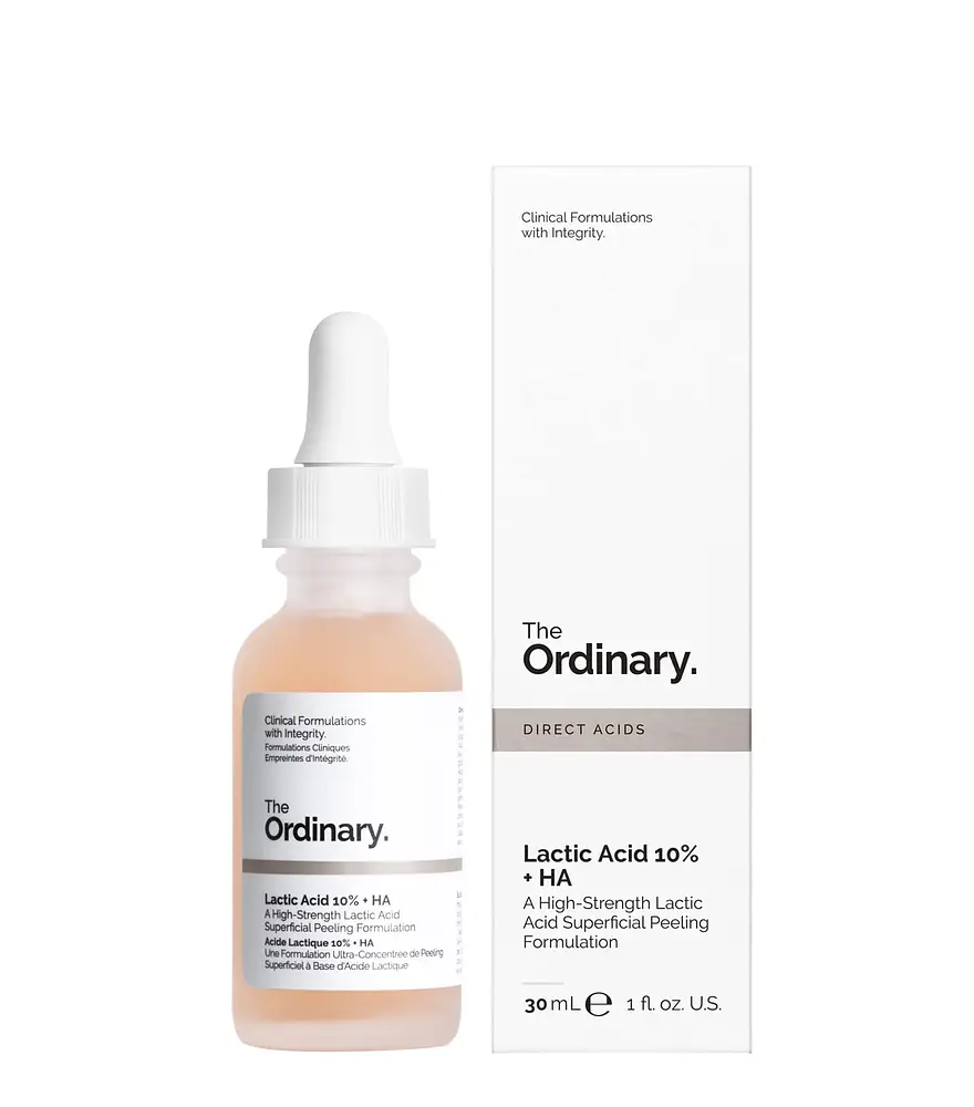The Ordinary Lactic Acid 10% + HA (Ingredients Explained)