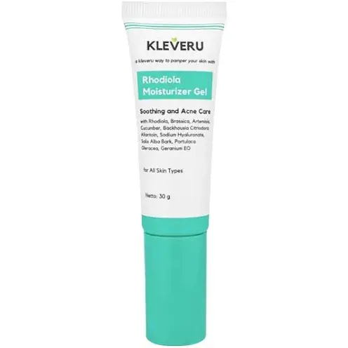 Kleveru Rhodiola Moisturizer Gel (Ingredients Explained)