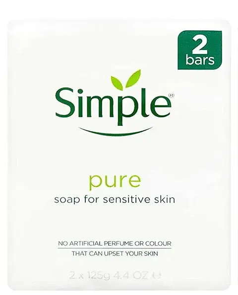 Simple Skincare Pure Soap For Sensitive Skin (Ingredients Explained)