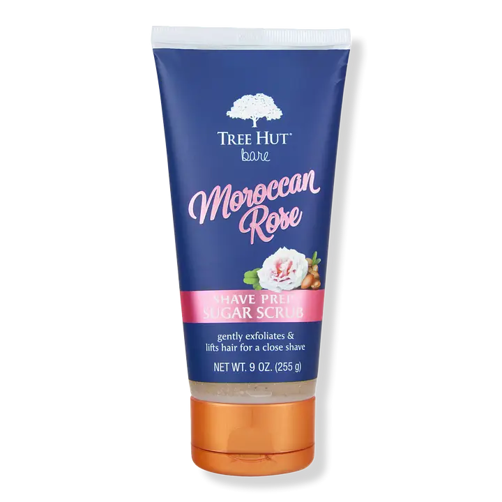 Tree Hut Moroccan Rose Bare Shave Prep Sugar Scrub (Ingredients