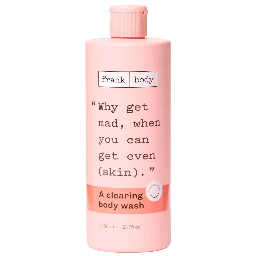 frank body A Clearing Body Wash (Ingredients Explained)