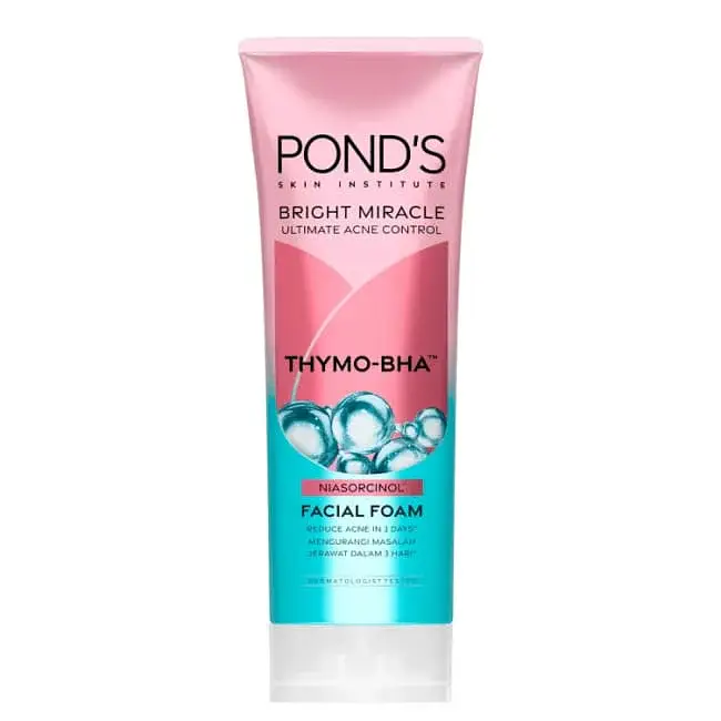 Pond's Bright Miracle Ultimate Acne Control Thymo-BHA Facial Foam