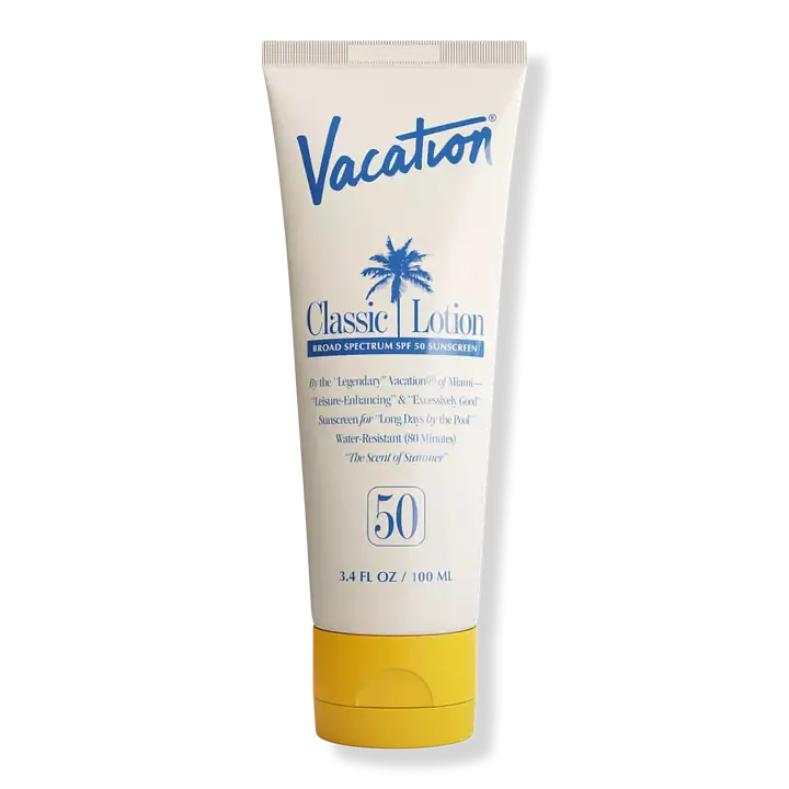 Vacation Classic Lotion SPF 50 Sunscreen (Ingredients Explained)