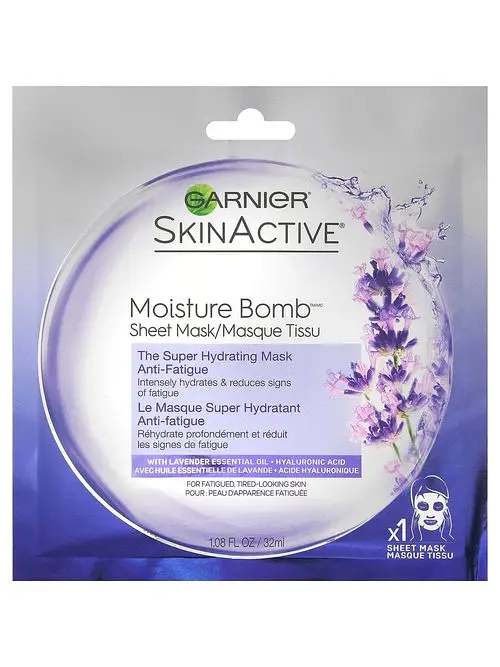 Garnier Moisture Bomb The Super Hydrating Sheet Mask - Anti-Fatigue