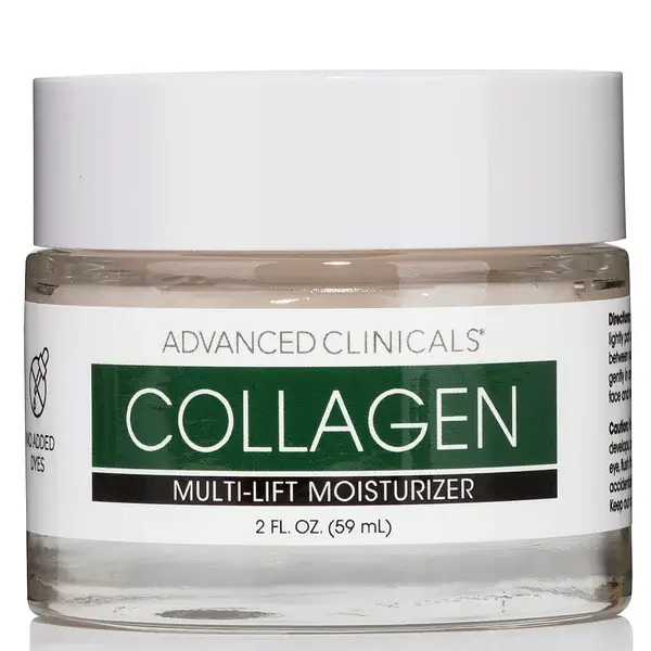 Advanced Clinicals Collagen Multi-Lift Moisturizer (Ingredients
