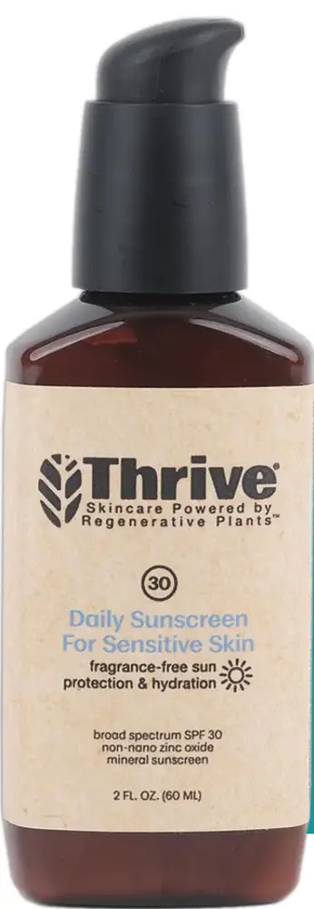 Thrive Daily Sunscreen For Sensitive Skin SPF 30 (Ingredients
