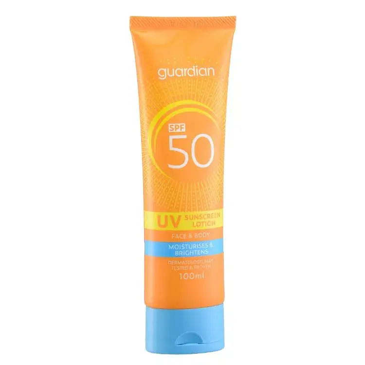 Guardian Face And Body UV Sunscreen Lotion SPF 50 (Ingredients