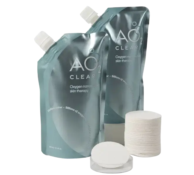 AO2 Clear AO2 Clear Oxygen Nanobubbles Skin Therapy (Ingredients