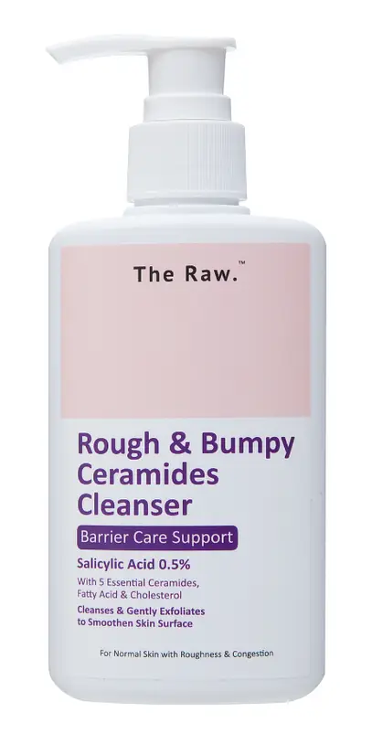 The Raw Rough and Bumpy Ceramides Cleanser (Ingredients Explained)