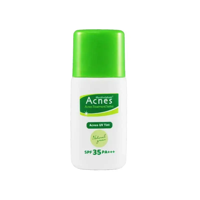 Acnes UV Tint Natural Green SPF 35 PA+++ (Ingredients Explained)