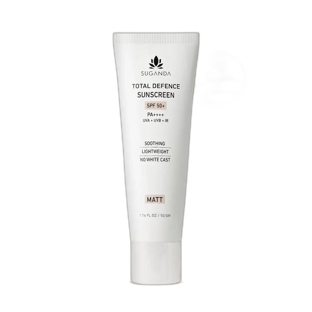 Suganda Total Defence Sunscreen SPF 50+ (Ingredients Explained)