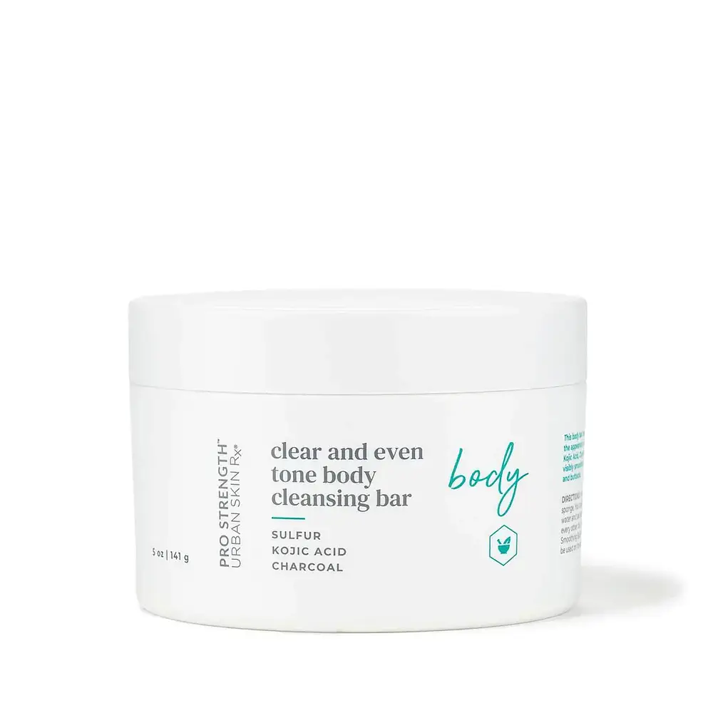 Urban Skin Clear And Even Tone Body Cleansing Bar (Ingredients