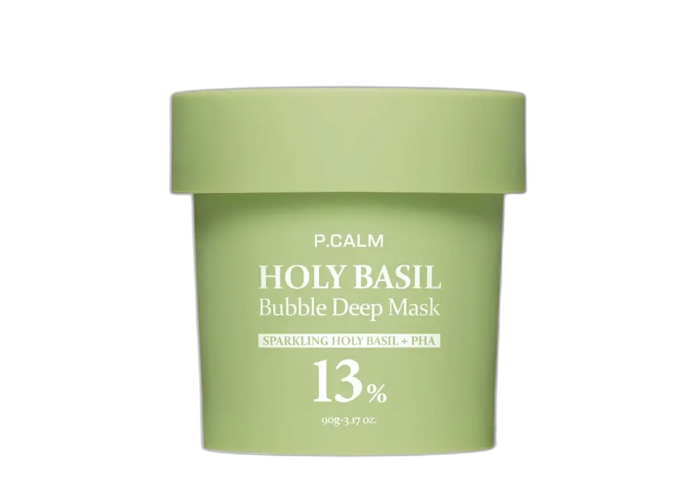 P.Calm Holy Basil Bubble Deep Mask (Ingredients Explained)