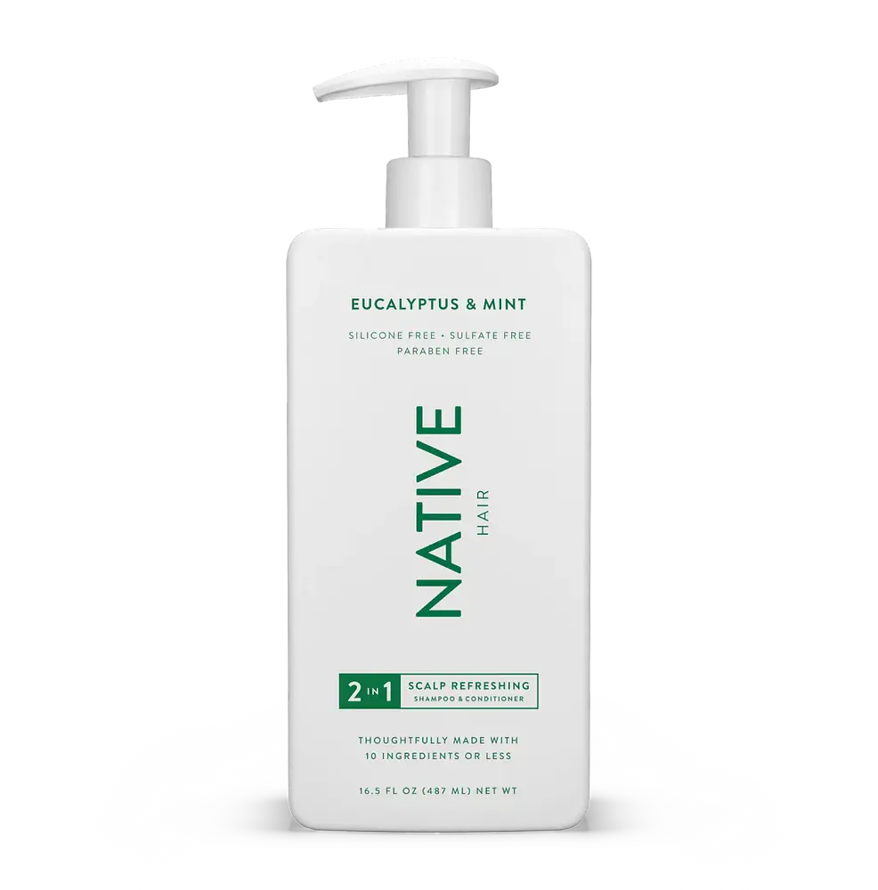 Native Scalp Refreshing 2 in 1 Shampoo and Conditioner (Ingredients