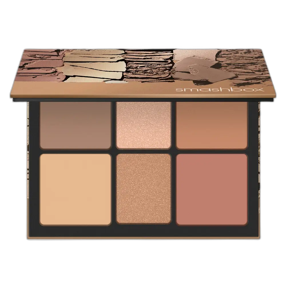 Smashbox Cali Contour & Highlighter Face Palette (Ingredients