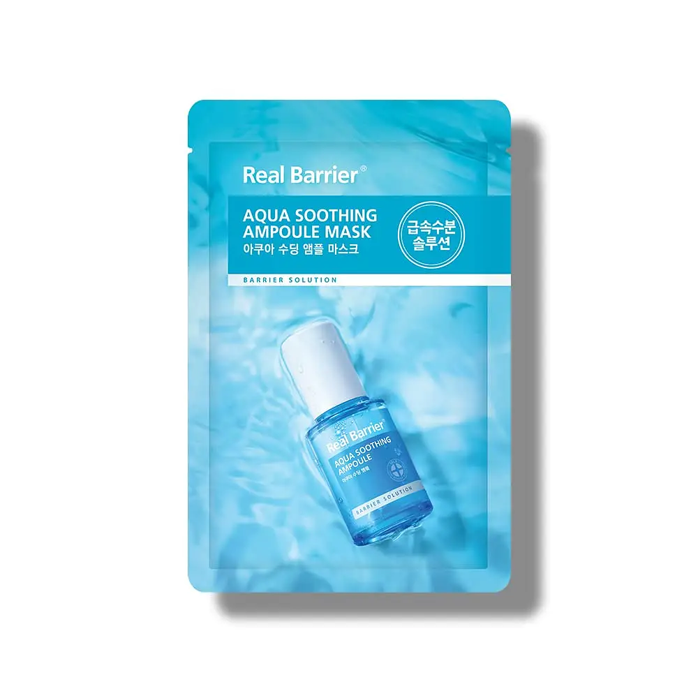 Real Barrier Aqua Soothing Ampoule Mask (Ingredients Explained)