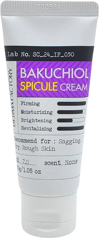 Derma Factory Bakuchiol Spicule Cream (Ingredients Explained)
