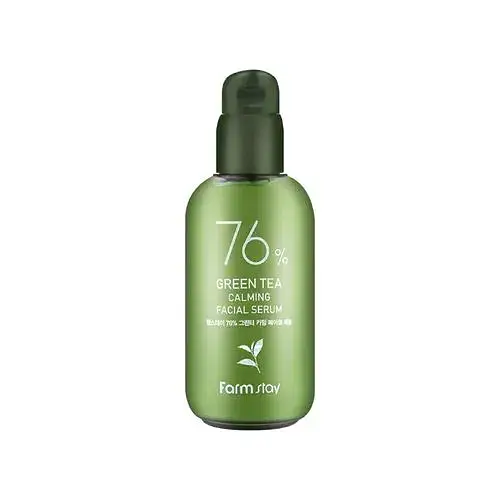 Farm Stay 76% Green Tea Calming Facial Serum (Ingredients Explained)