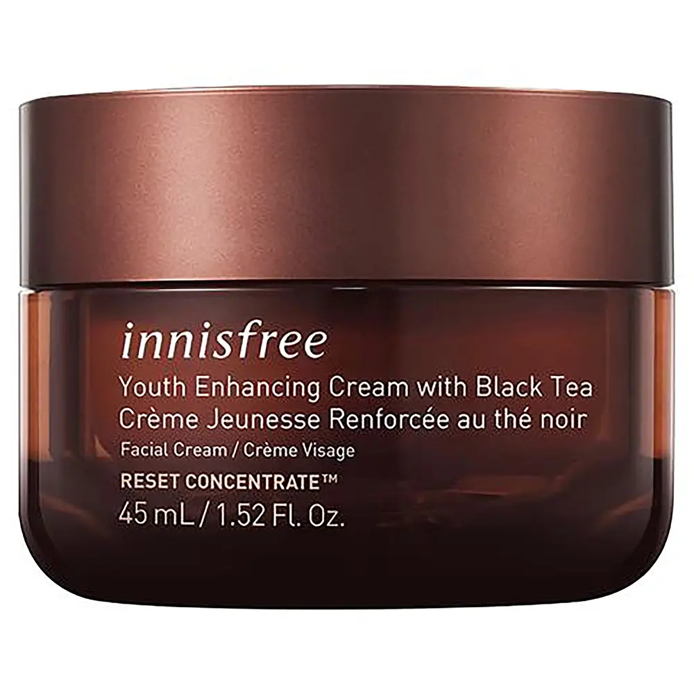 innisfree Black Tea Youth Enhancing Cream (Ingredients Explained)