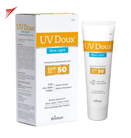 UV Doux Blue Light Sunscreen Gel SPF 50 PA+++ (Ingredients Explained)