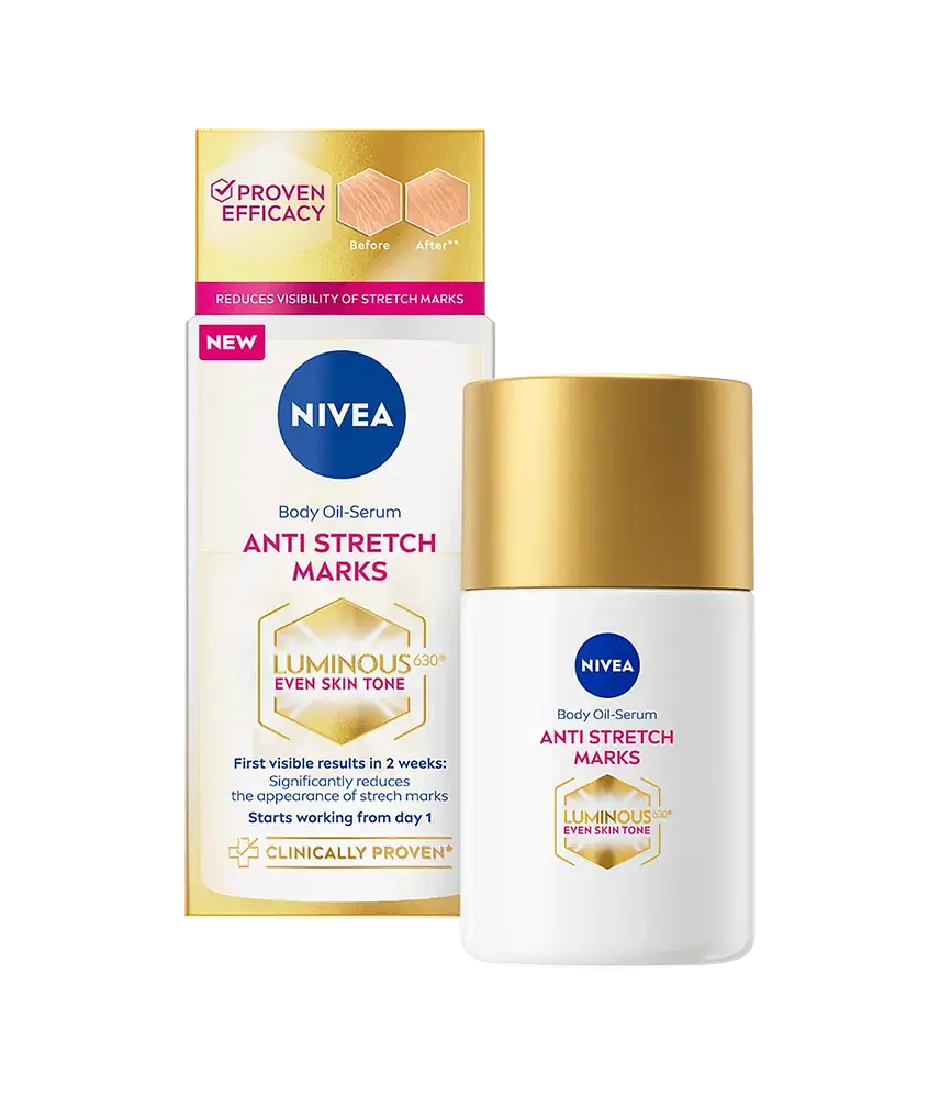 Nivea Luminous630 Anti Stretch Mark Body Oil-Seruml (Ingredients