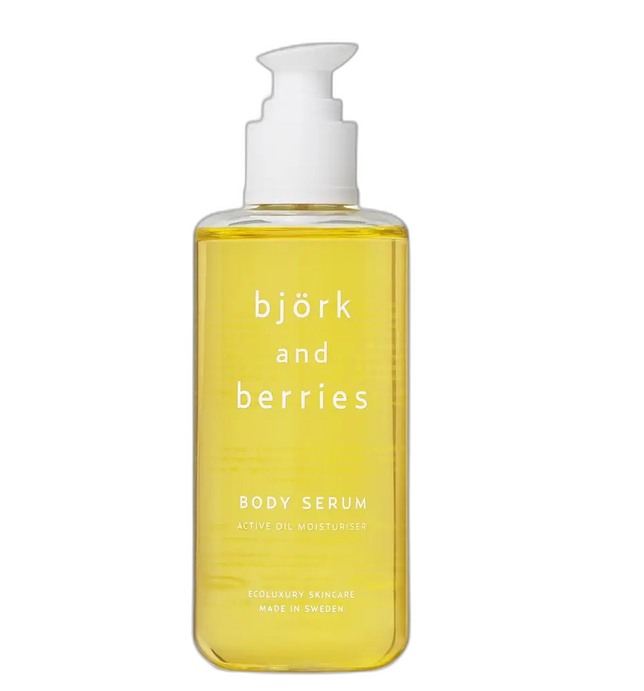 Björk & Berries Body Serum (Ingredients Explained)