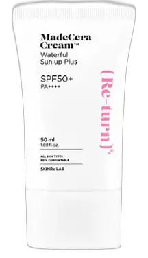 SkinRX Lab Madecera Cream Waterful Sun Up Plus SPF 50+ (Ingredients