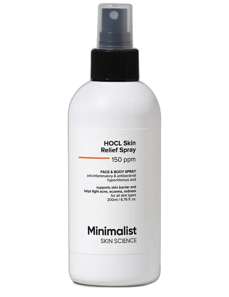 Minimalist HOCL Skin Relief Spray (Ingredients Explained)