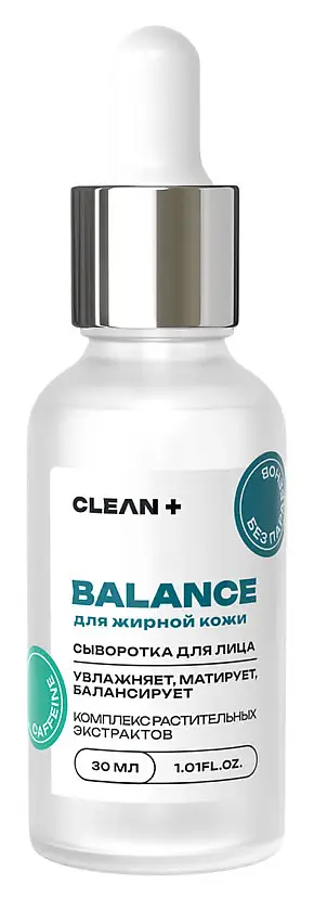 Clean+ Balance Serum (Ingredients Explained)