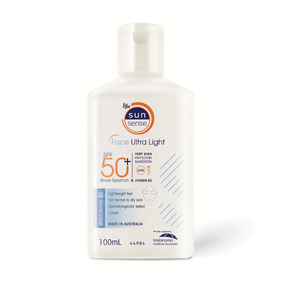 Sunsense Face Ultra Light SPF 50+ (Ingredients Explained)