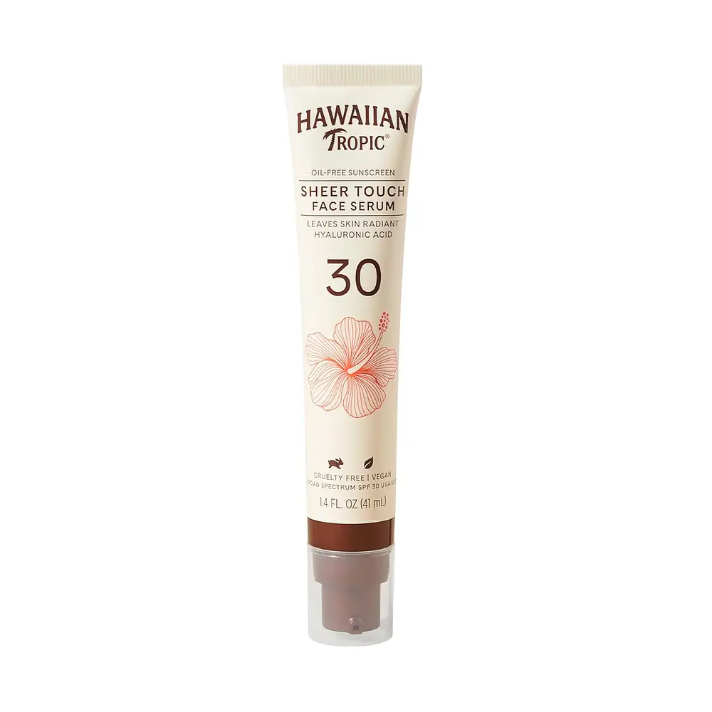 Hawaiian Tropic Sheer Touch Face Serum SPF 30 (Ingredients Explained)